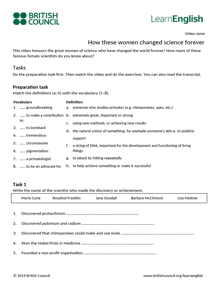 Women Who Changed Science Forever | PDF | Francis Crick | Nuclear Physics
