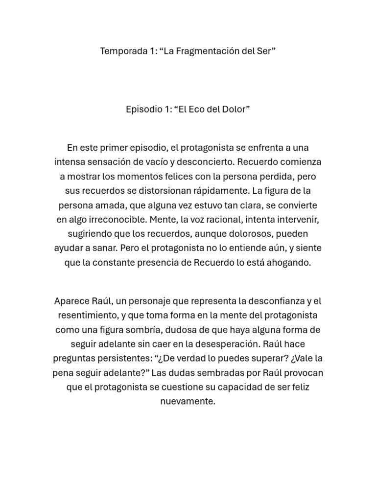 Ecos del alma: Sanación y esperanza | PDF | Amor | Sufrimiento