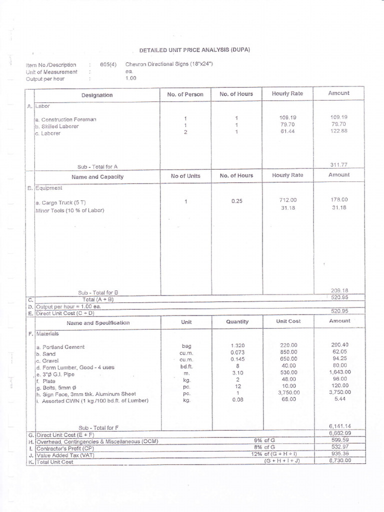 605(4) chevron directional signs (18 inch x 24 inch) | PDF | Business ...
