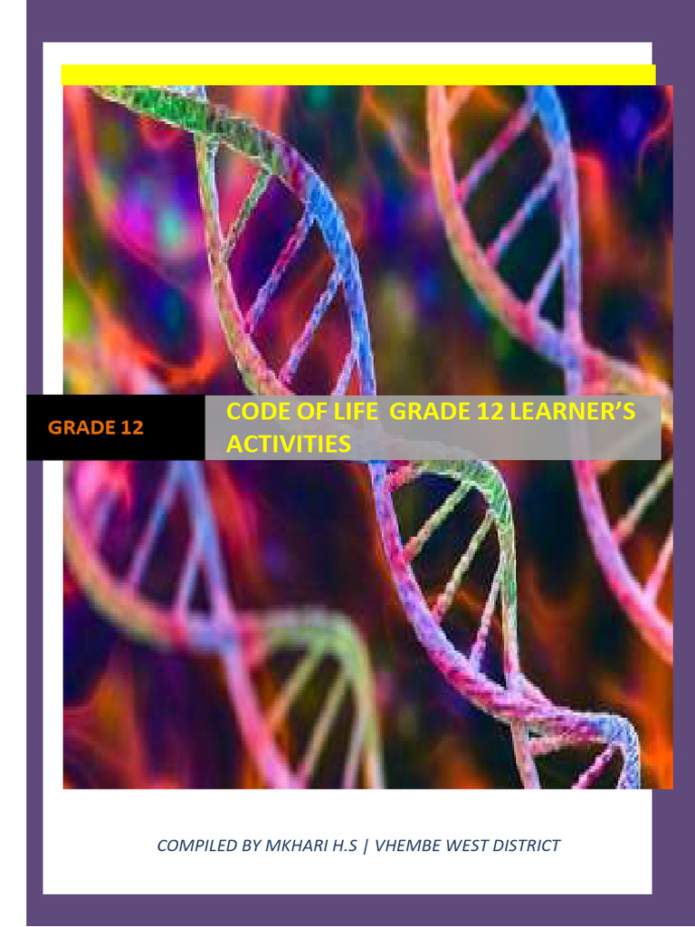 Dna Learner' S Activities | PDF | Genetic Code | Translation (Biology)