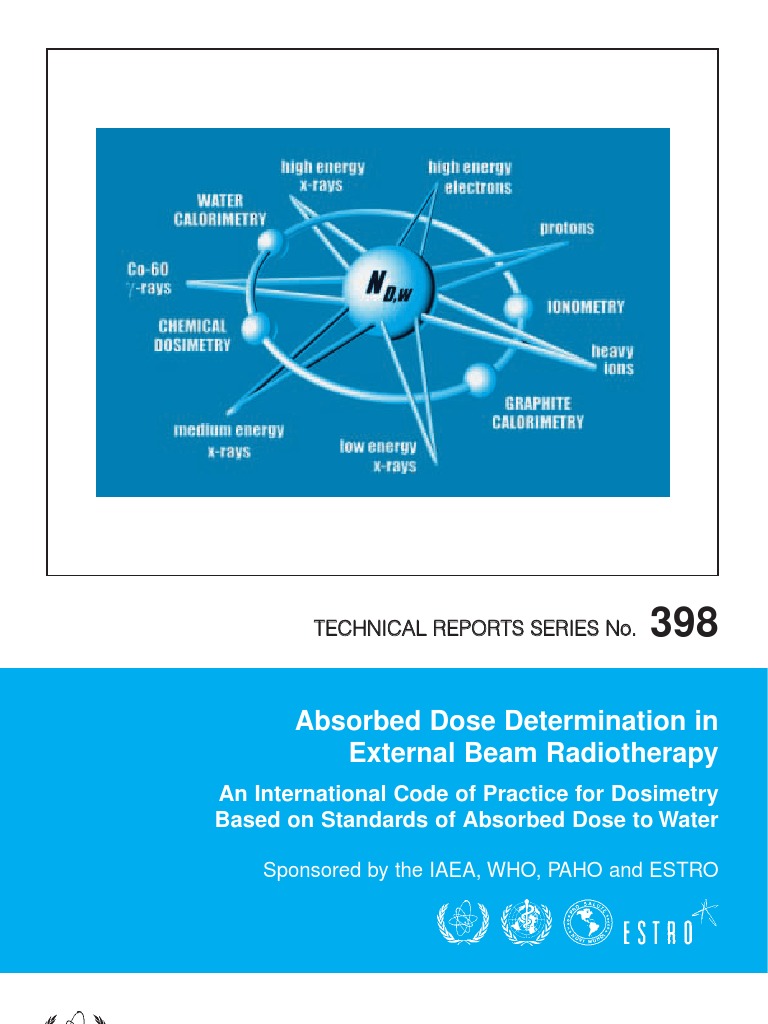 TRS 398 | PDF | Dosimetry | Radiation Therapy