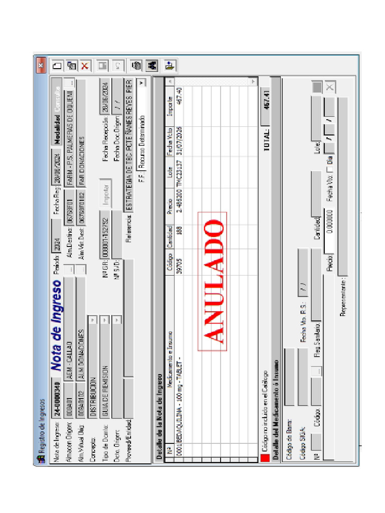 guia anulada la carga | PDF