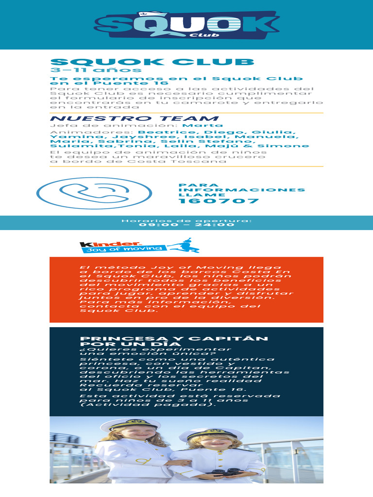 Actividades en el Squok Club Costa | PDF | Astronomía | Ciencias fisicas