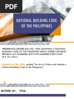 PD 1096 National Building Code | PDF | Building Code | Building