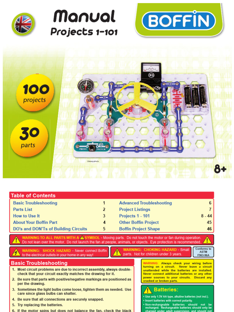 Boffin Kit Assembly and Troubleshooting Guide | PDF | Switch ...