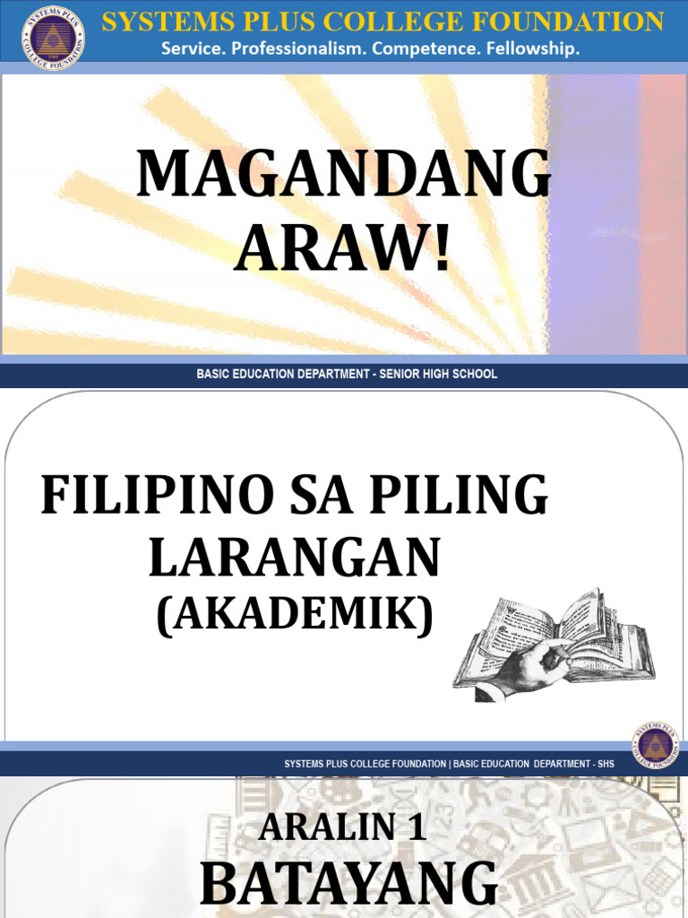 Filsala Aralin 1 - Midterm | PDF