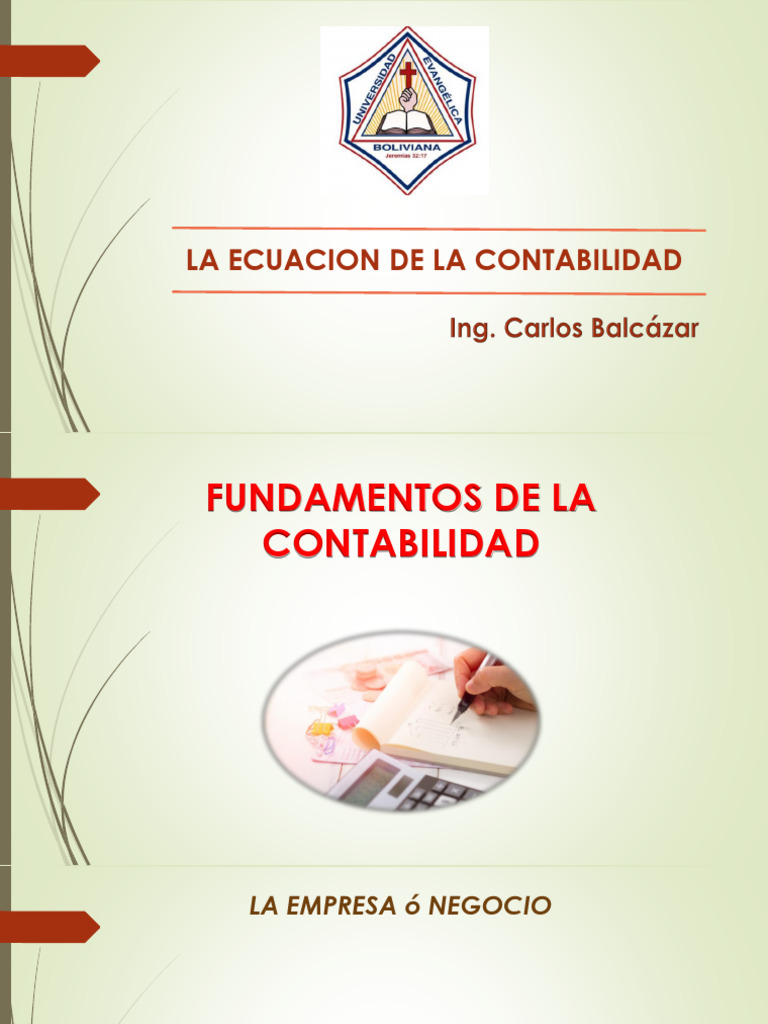 Tema 2. La Ecuación de Contabilidad | PDF | Contabilidad | Business