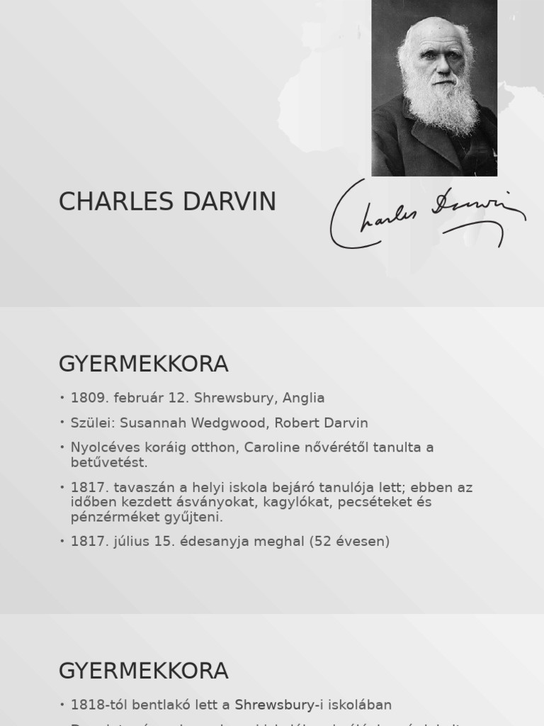 Charles Darvin | PDF