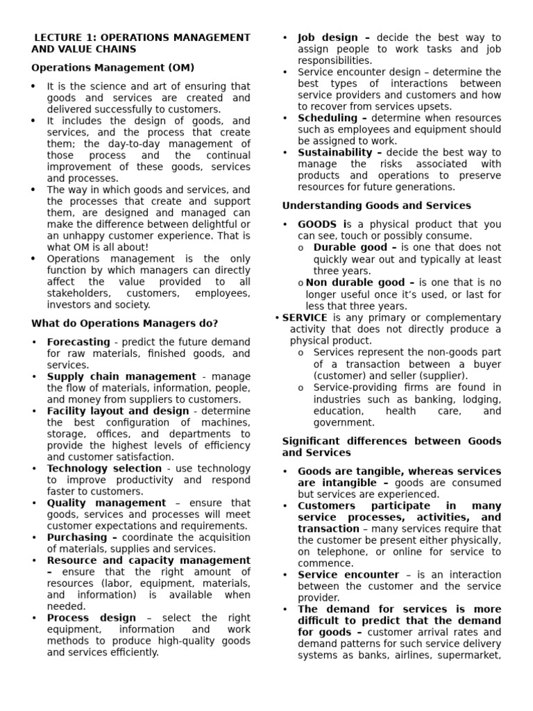 LECTURE-1 | PDF | Competitive Advantage | Strategic Management