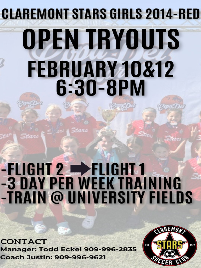 Open Tryouts New Date | PDF