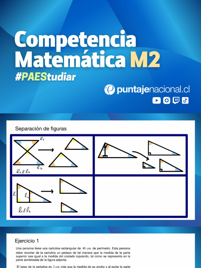 Ppt Clase Ejercicios Geometria m2 | PDF