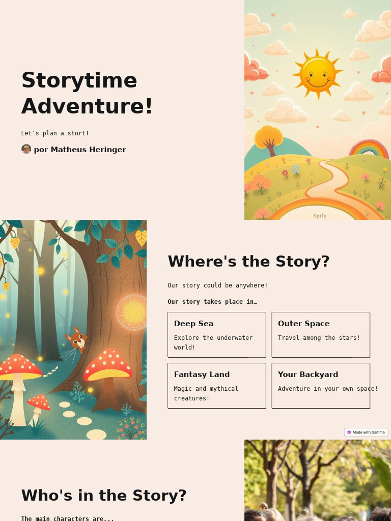 Storytime Adventure | PDF