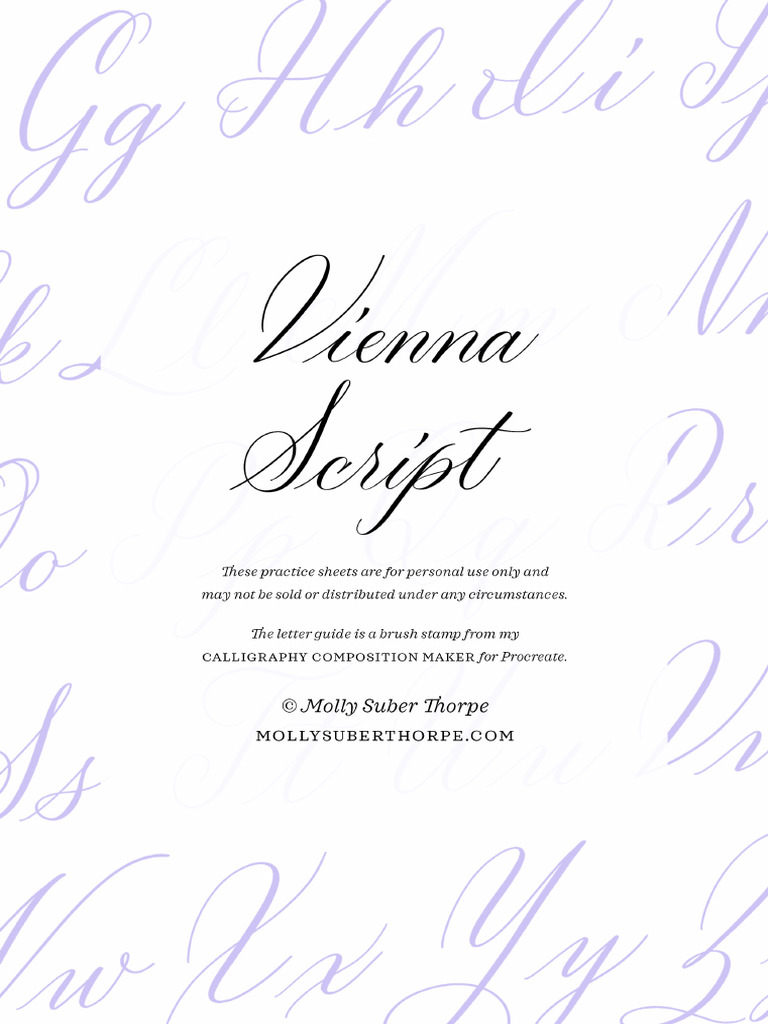 Vienna Script A4 | PDF