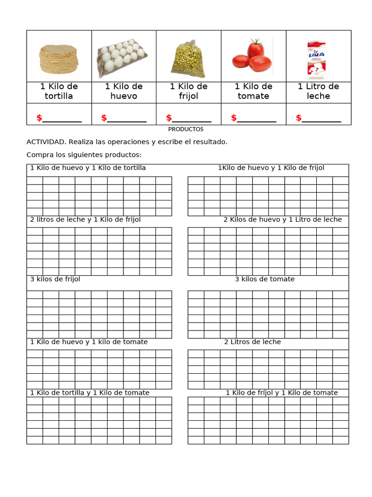 La Tiendita Segundo C | PDF