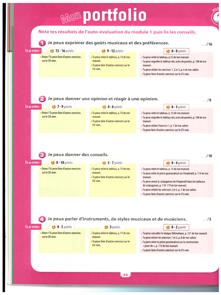 Portfolio - Adosphère 3 - Cahier D'activités | PDF