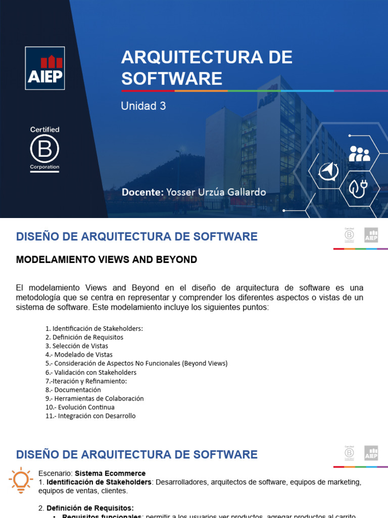 Modelamiento de Arquitectura Software | PDF | Software | Lenguaje de modelado unificado