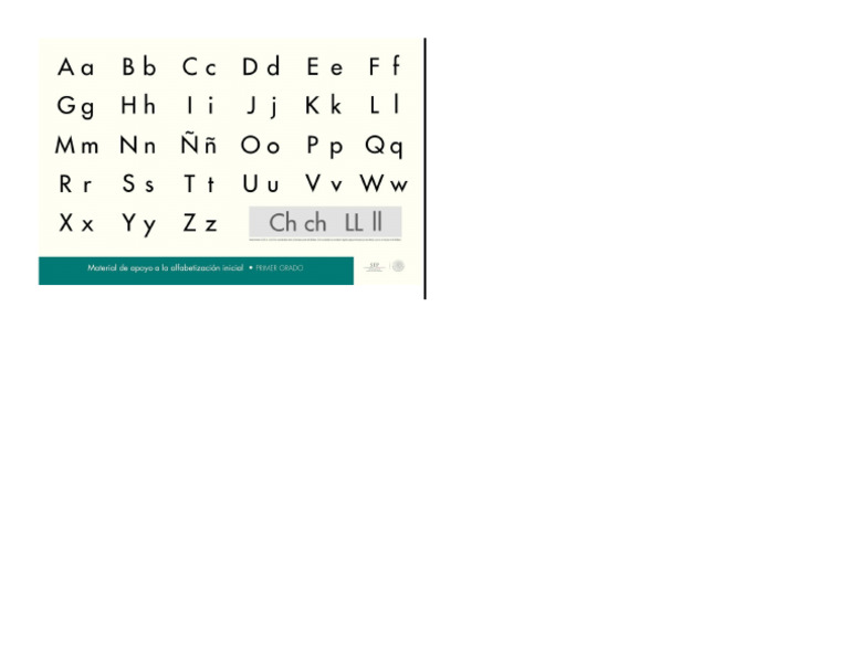 ALFABETO SCRIPT | PDF