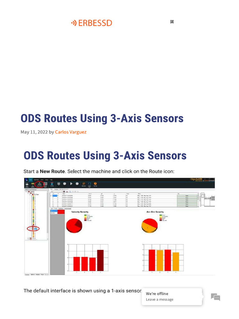 ODS Routes Using 3-Axis Sensors – ERBESSD INSTRUMENTS | PDF