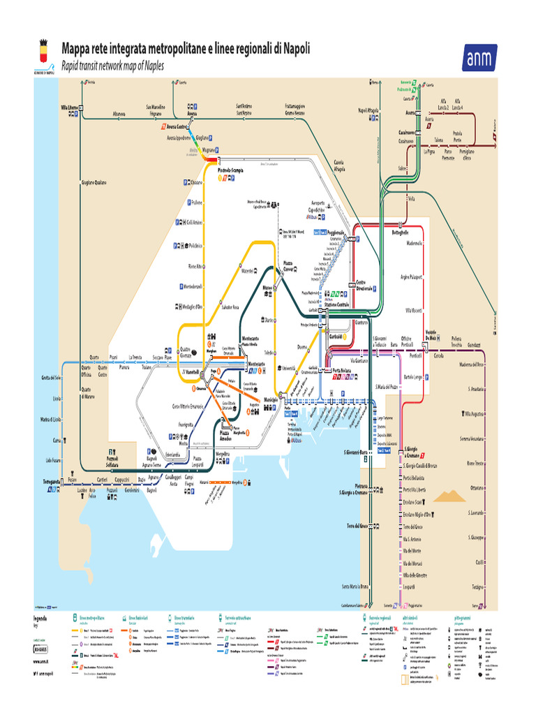 Napoli Mappa Web 2021 5 | PDF