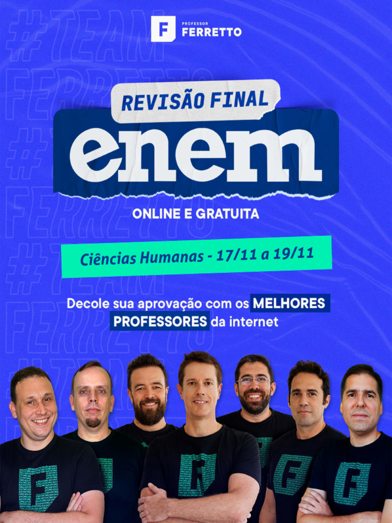 Material Revisão ENEM 2021 Professor Ferretto - Ciências Humanas | PDF