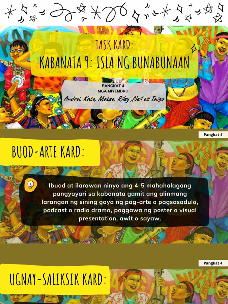 Task Kards NG Kab 6-10 | PDF