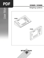 Mettler Toledo Weight Scale ICS 425 | PDF | Weight | Computer Engineering