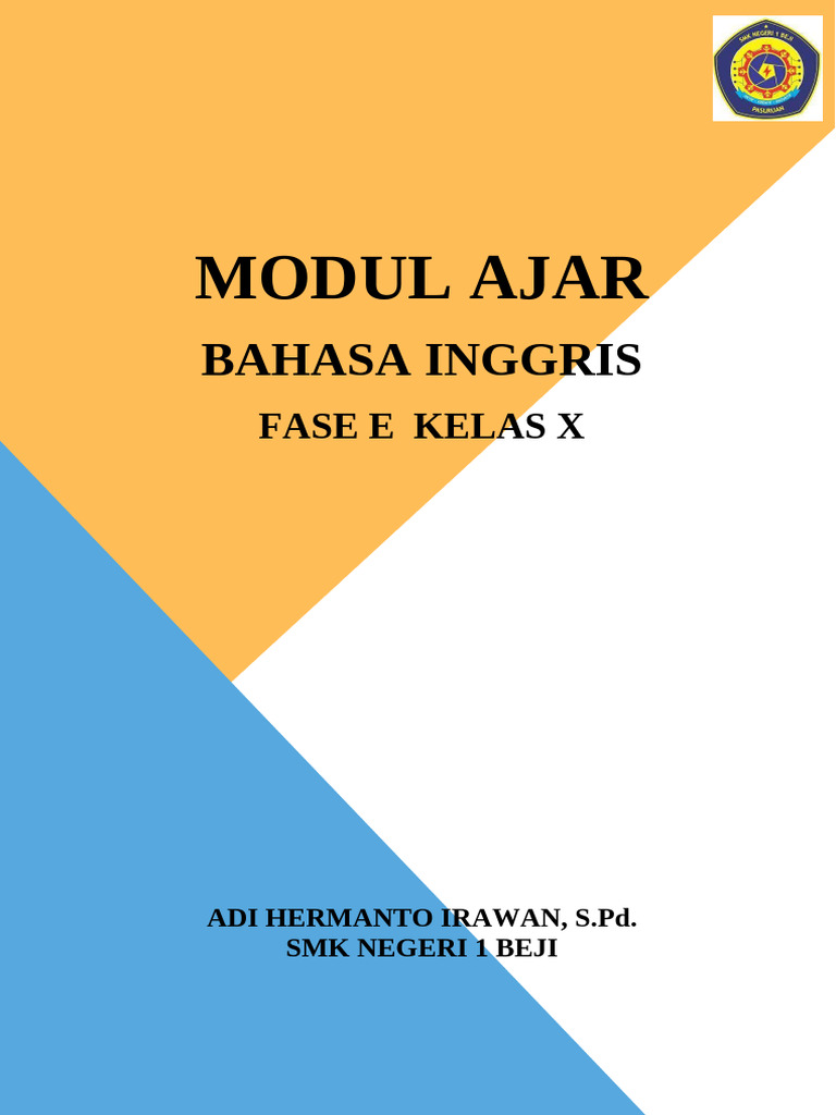BIG. Modul Ajar Descriptive Text 1 | PDF