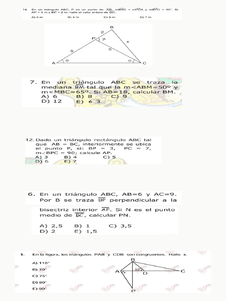 Repaso Geom | PDF