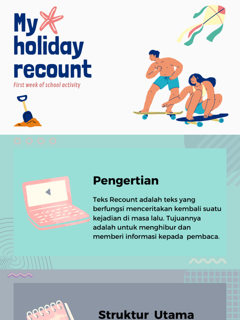 Tujuan dan Struktur Teks Recount | PDF