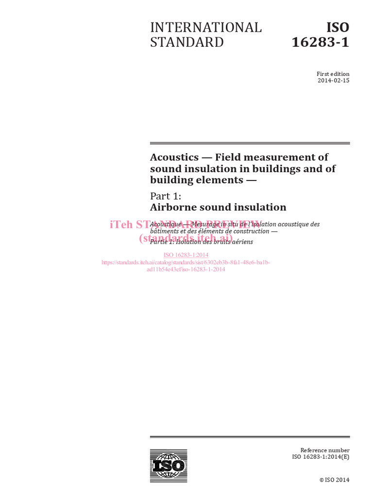 Iso 16283 1 2014 | PDF | International Organization For Standardization ...