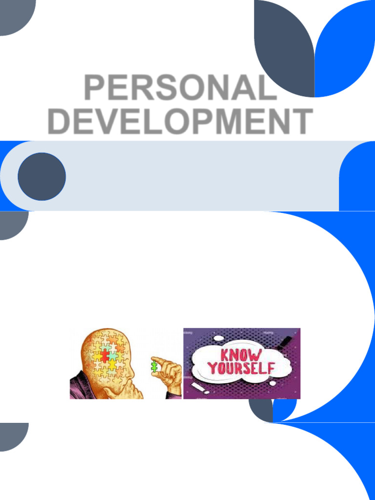 PerDev_Lesson-1_Knowing-Oneself_Revised | PDF | Self Concept | Adolescence