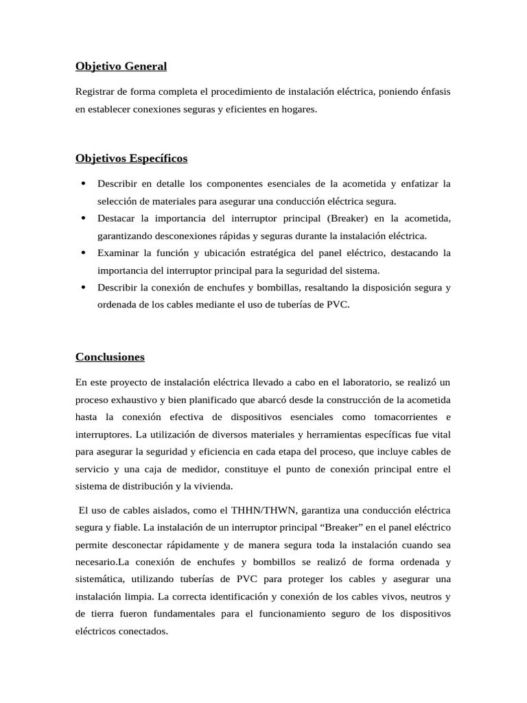 Lab Insta | PDF | Cableado eléctrico | Laboratorios
