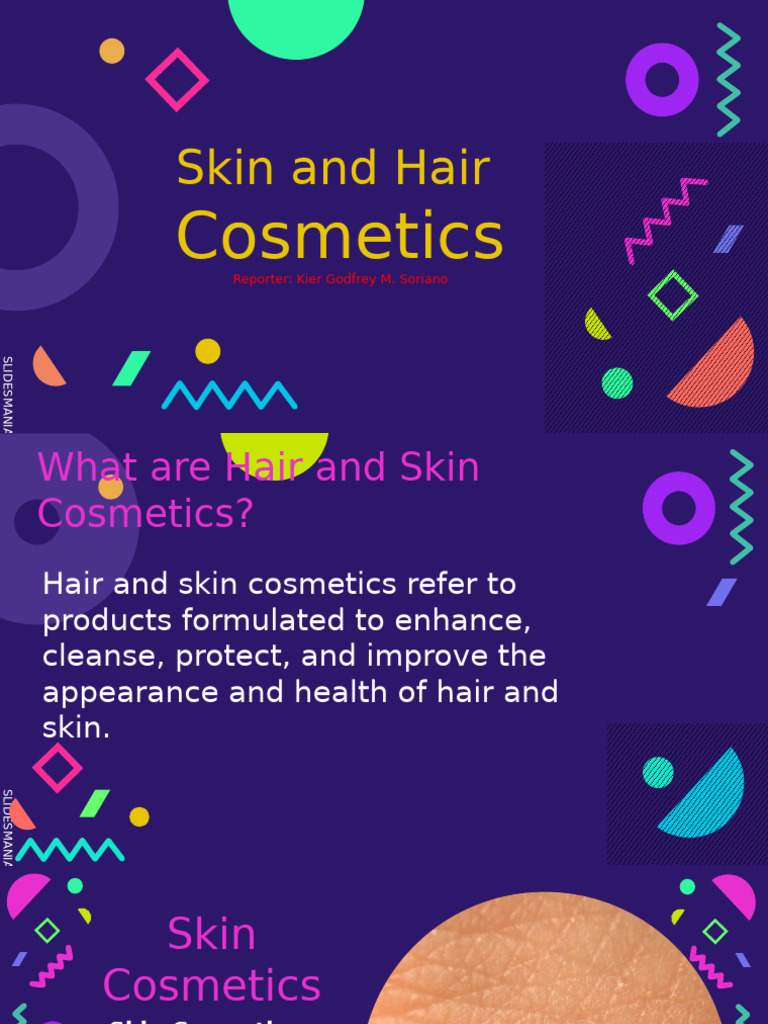 Hair and Skin Cosmetics Guide | PDF | Cosmetics | Chemical Substances