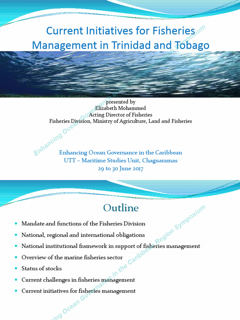 05 Elizabeth Mohammed FD Final - Current Initiatives For Fisheries ...