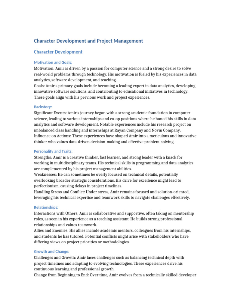 Tech Innovators & Project Leaders | PDF | Project Management | Performance Indicator