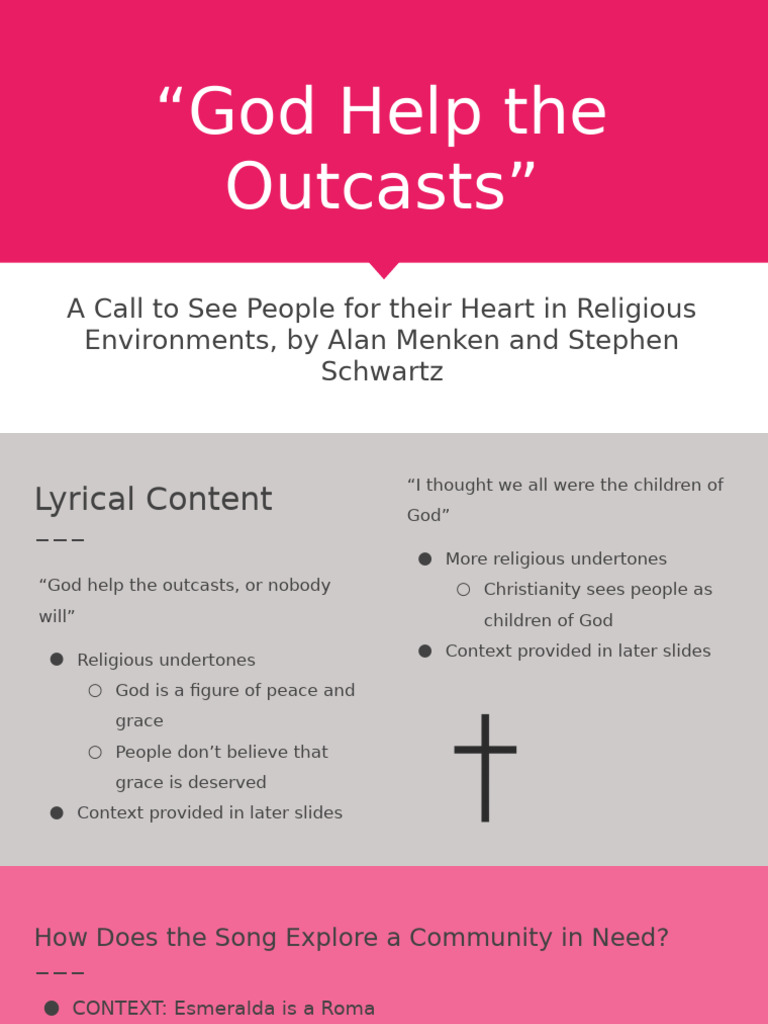 God Help The Outcasts | PDF