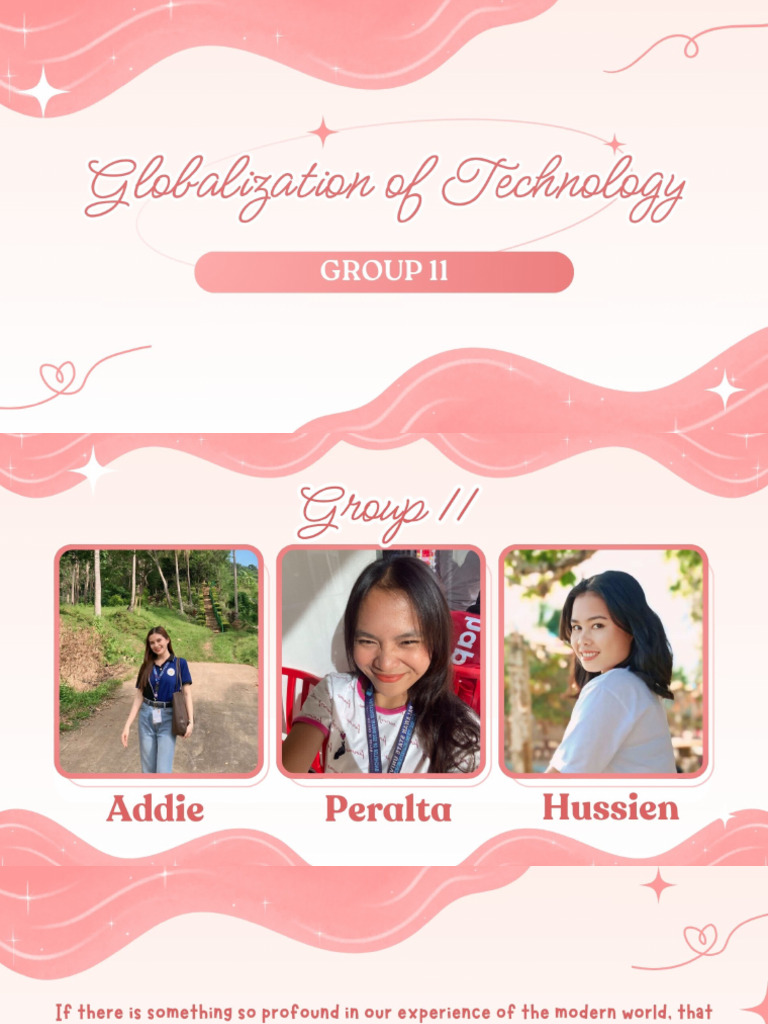 g11 Globalization of Technology | PDF