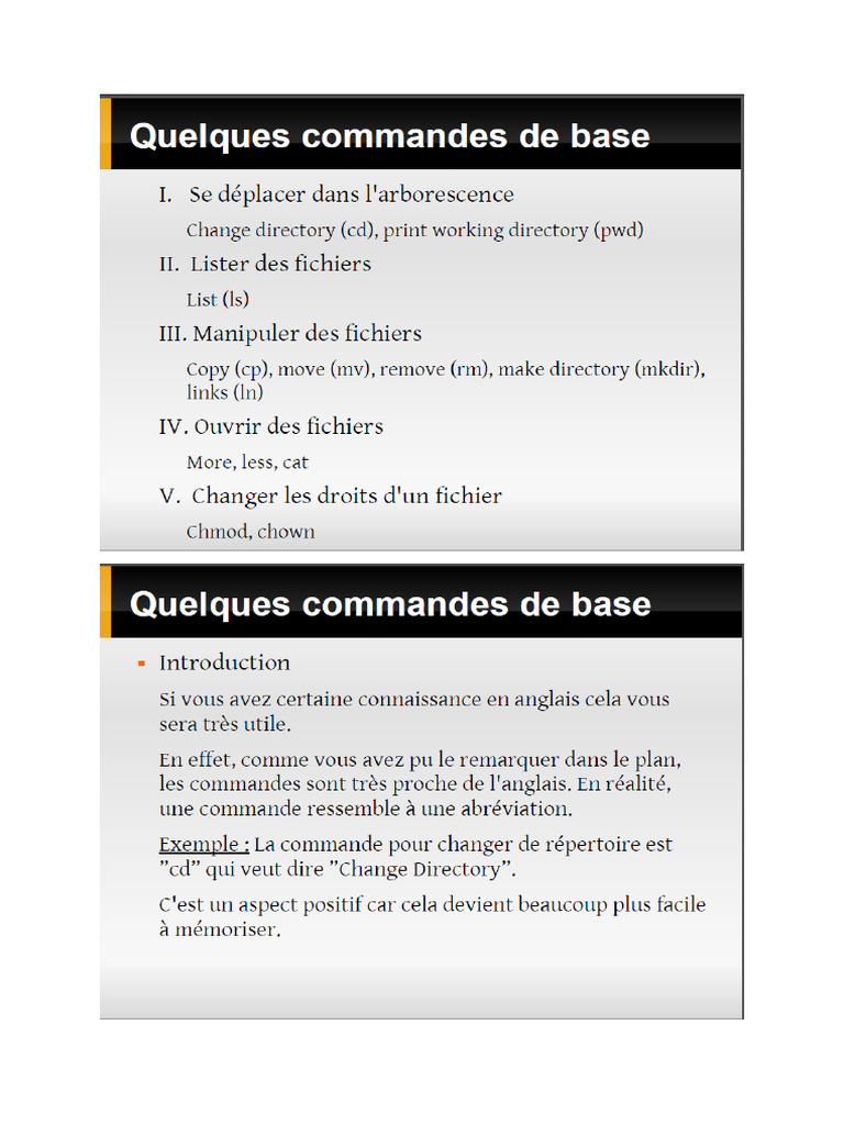 Introductio CMD LINUX | PDF