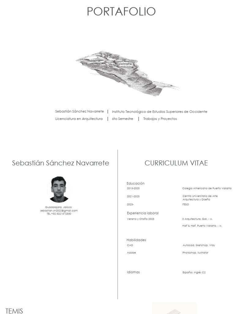 Portafolio de Sebastián Sánchez Navarrete | PDF