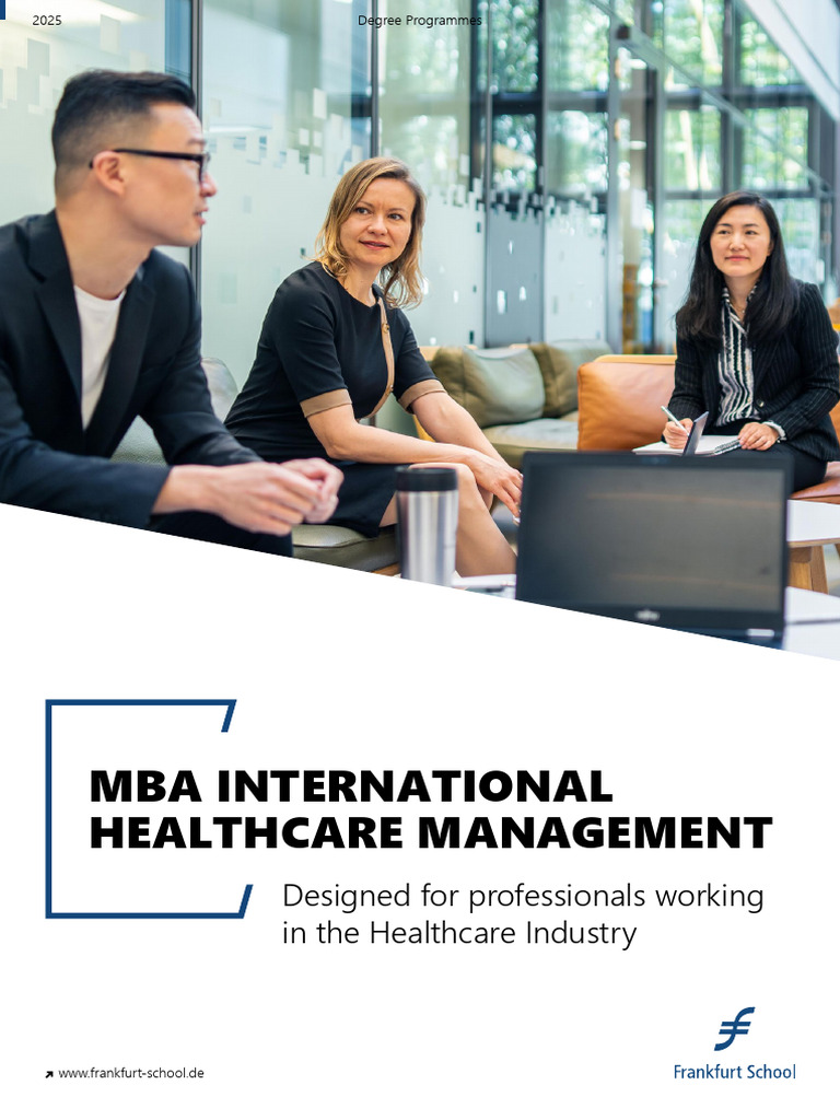MBA in International Healthcare Management | PDF | Master Of Business ...
