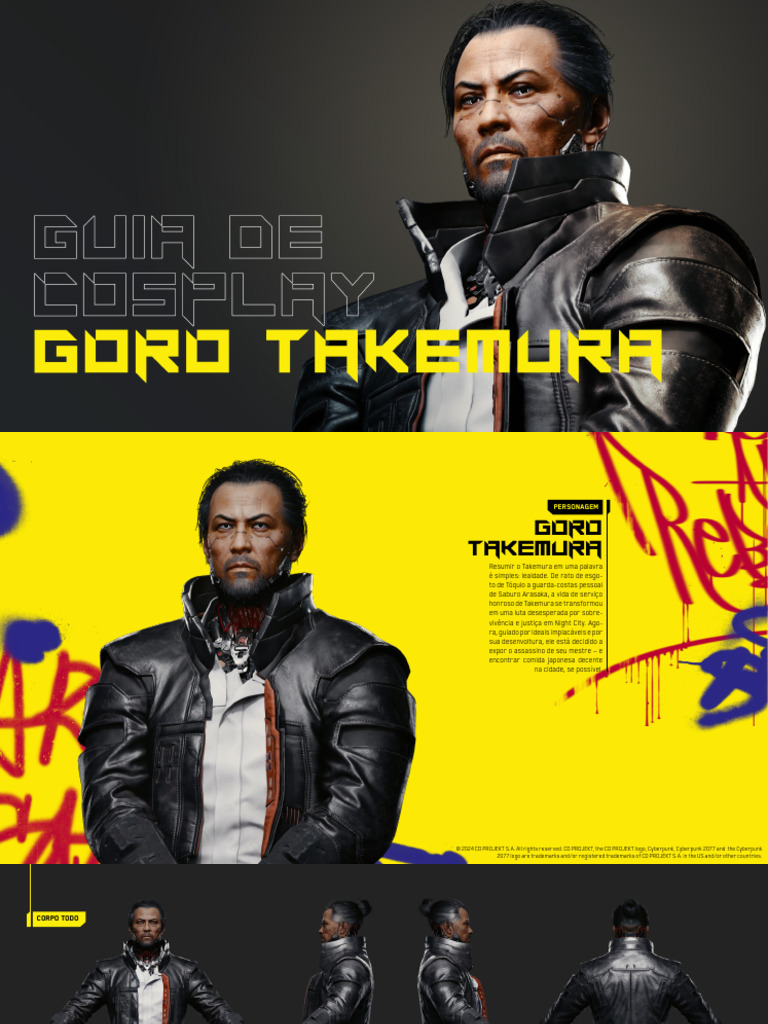 Guia de Cosplay: Goro Takemura | PDF | Cosplay
