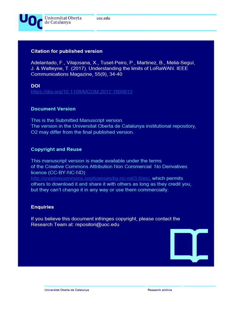 lorawan | PDF | Computer Network | Telecommunications