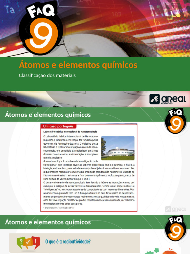 13 - Átomos e Elementos Químicos | PDF | Átomos | Núcleo atômico
