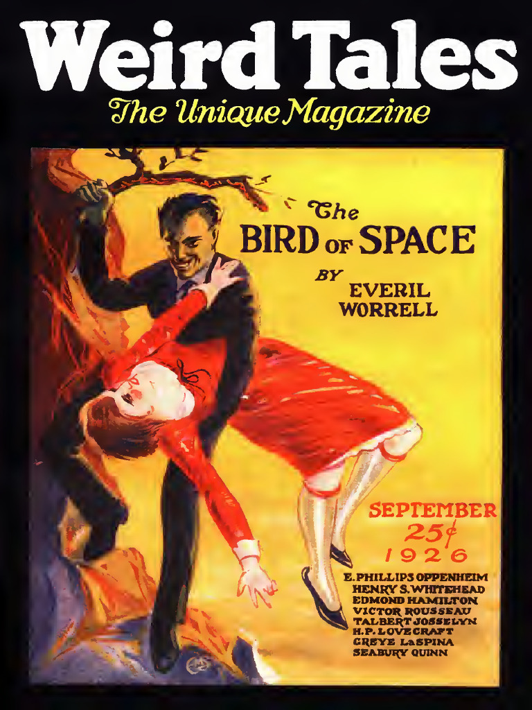 Weird Tales v08 n03 (1926-09) | PDF | Stars | Dream