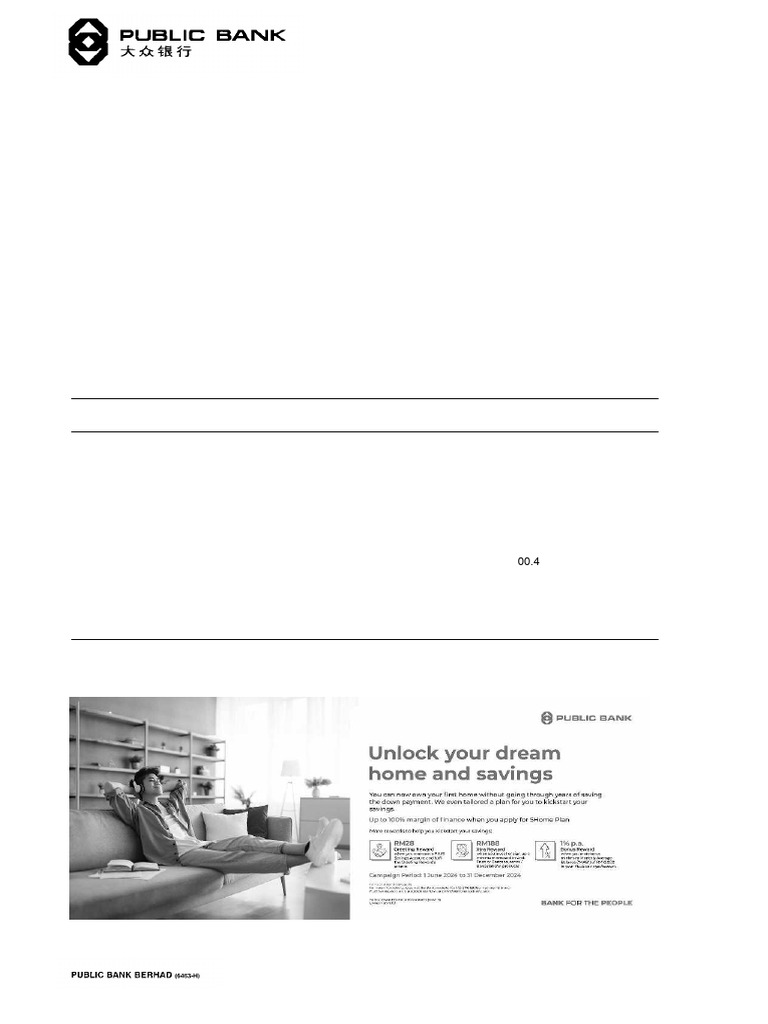 PBB Estatement July 2024 | PDF | Debits And Credits | Money