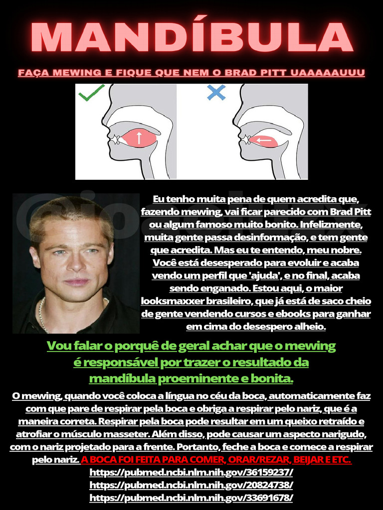 Guia Prático de Bonesmashing e Mewing | PDF | Simetria | Almoço