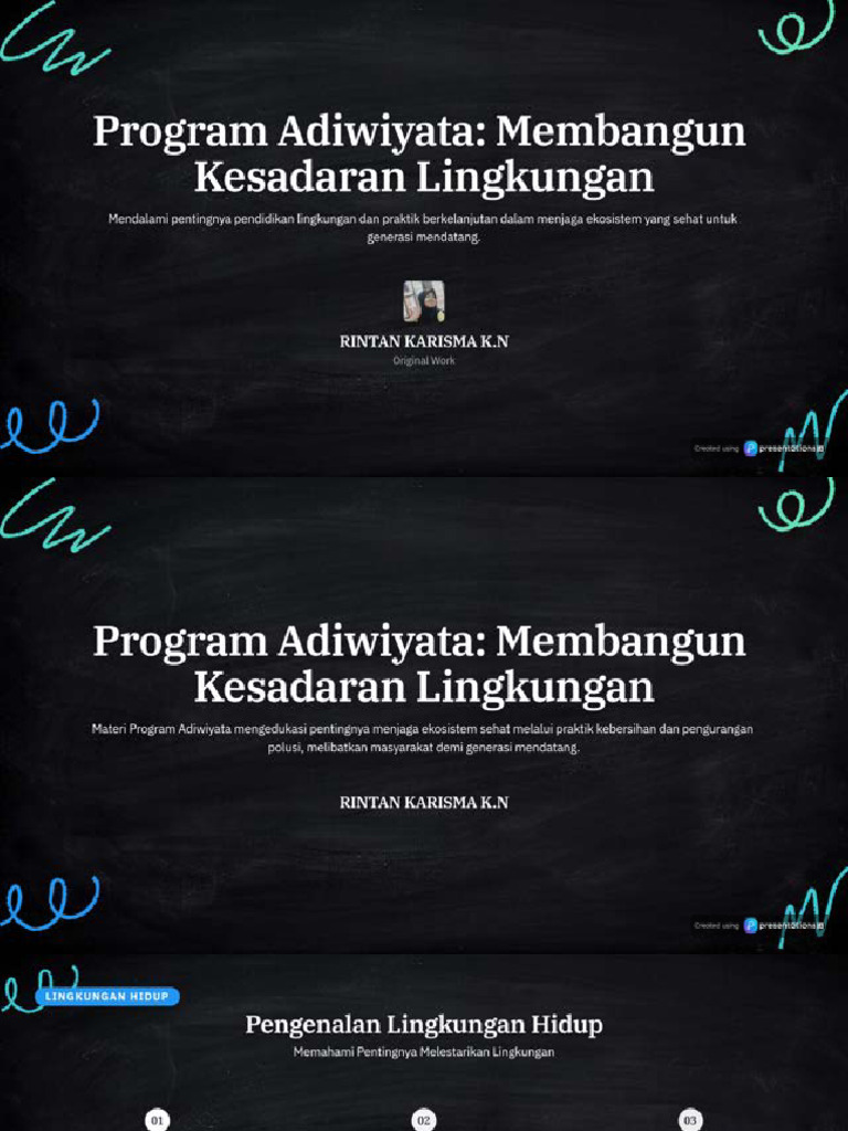 Materi Program Adiwiyata-Compressed | PDF