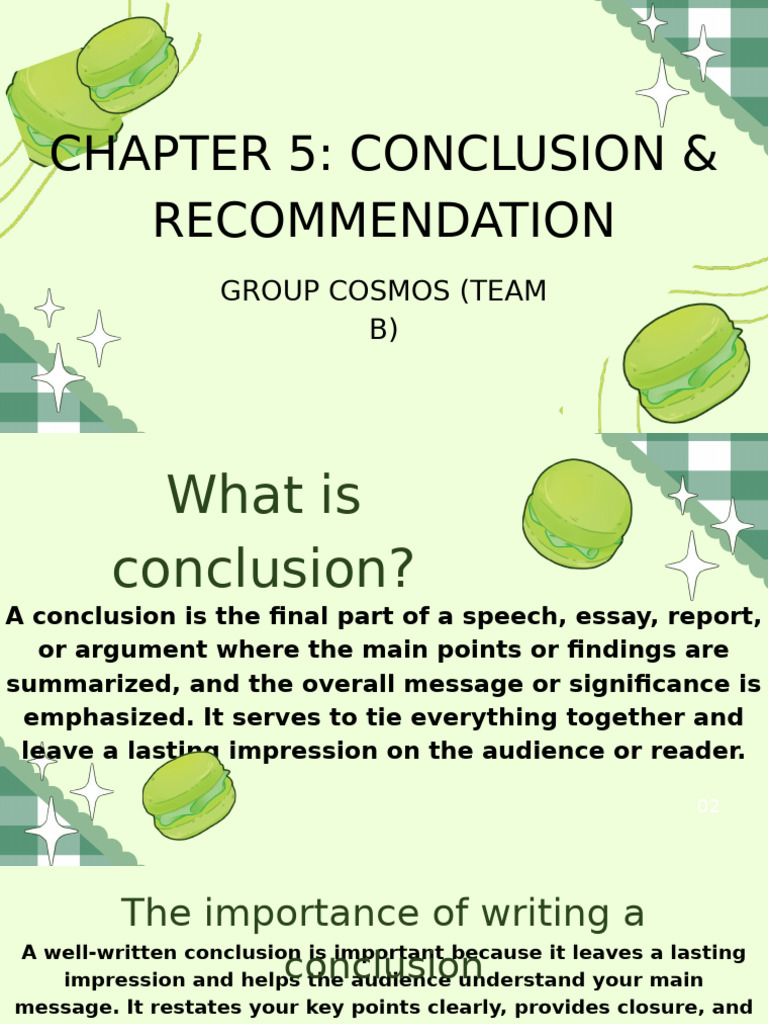 Chapter-5-Conclusion-Recommendation 20250126 171950 0000 071304 | PDF ...