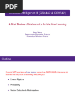 Essential Mathematics For Machine Learning | PDF | Matrix (Mathematics ...