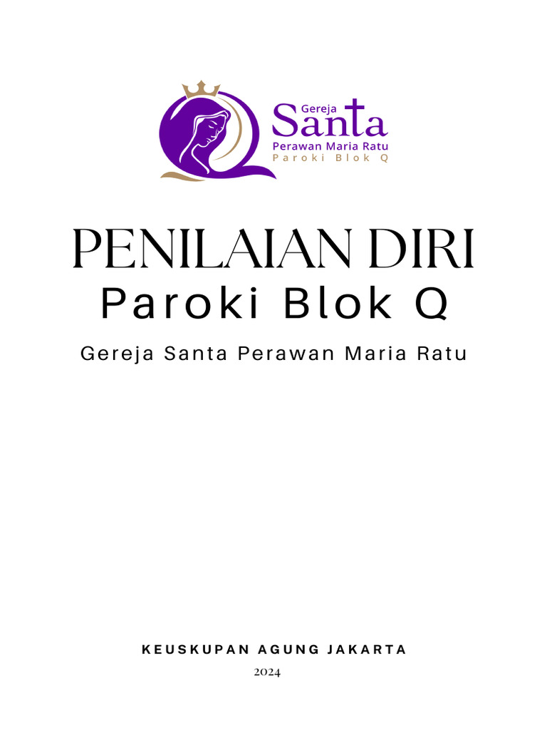 Penilaian Diri Paroki Blok Q | PDF